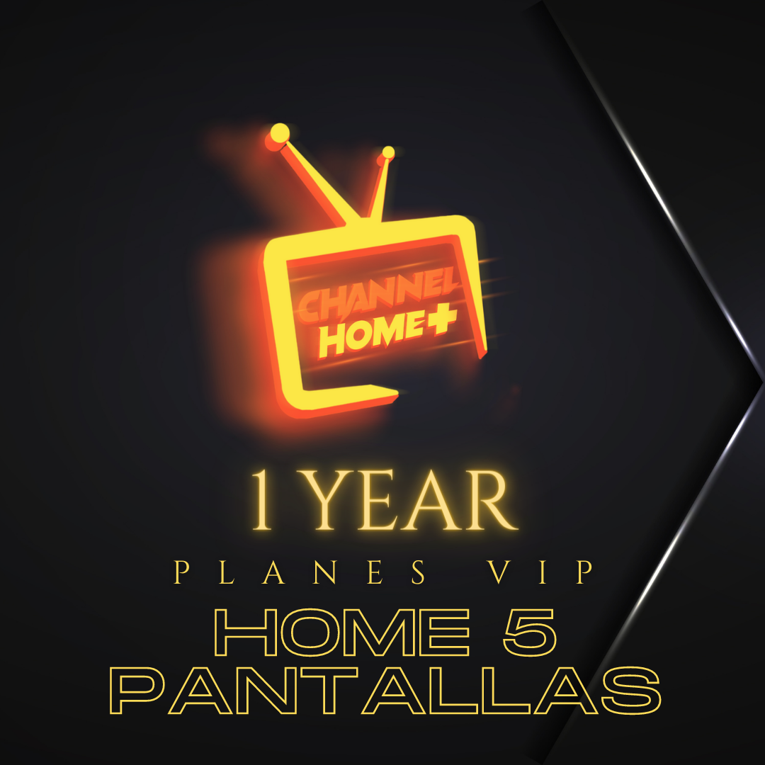 Promo Home Basic 5 Pantallas 1 año – ChannelHome+